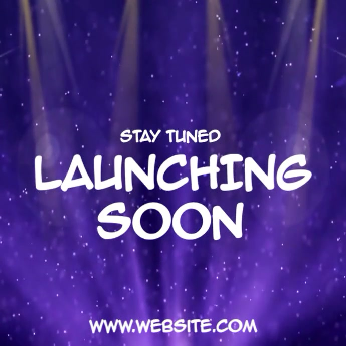Blue Maximalist Launching Soon Instagram Post Template | PosterMyWall