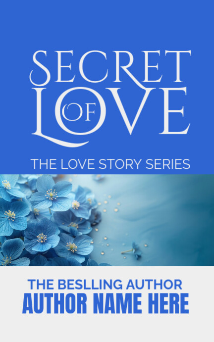 Copy of Blue Maximalist Love Novel Kindle/book Covers | PosterMyWall