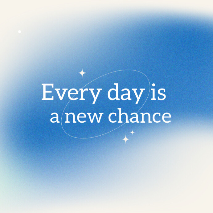 Blue Maximalist Motivational Quotes Instagram Post Template | PosterMyWall