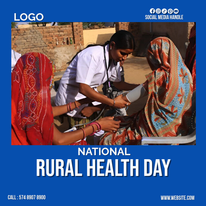 Copy of Blue Maximalist National Rural Health Day Instagram Post ...