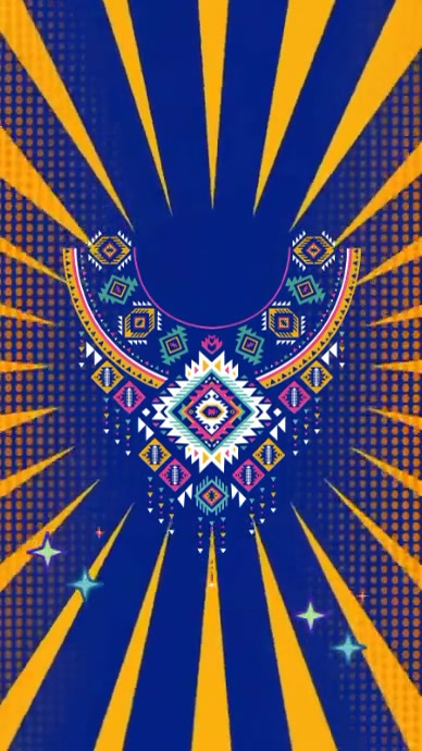 Blue Maximalist Neck Line Embroidery Design With Flowers Instagram Reel ...