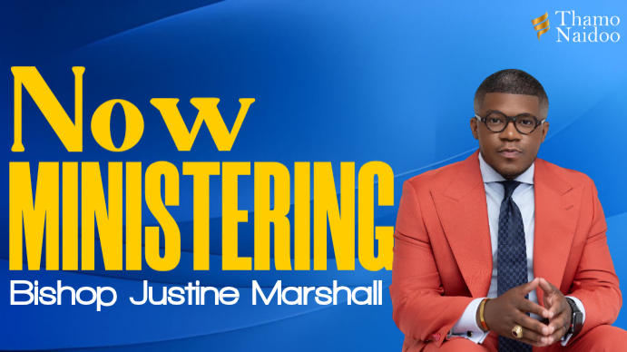 Blue Maximalist Now Ministering Digital Display (16:9) Template ...