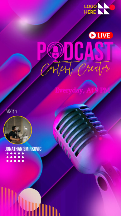 Copia de Blue Maximalist Pink Podcast Instagram Story Instagram Story ...