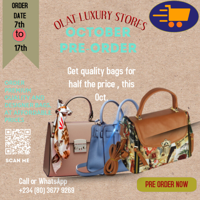 Plantilla de Blue Maximalist Pre Order Instagram Post | PosterMyWall