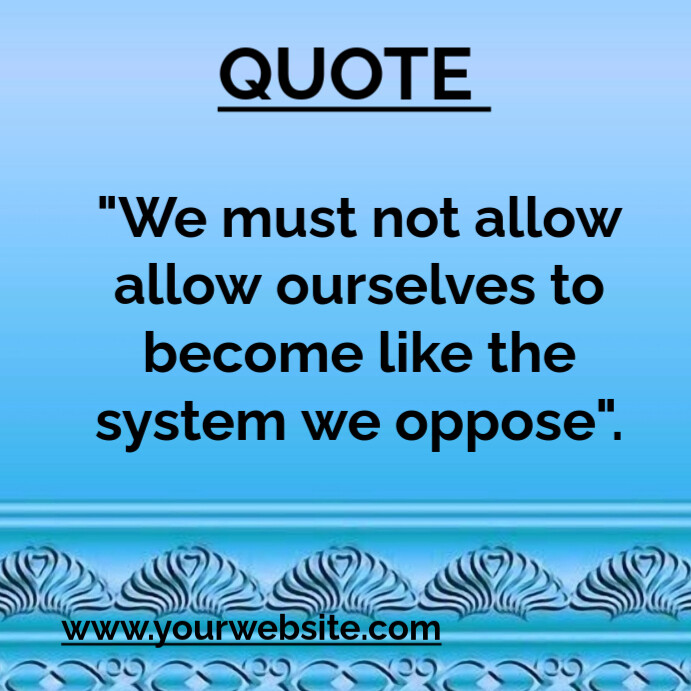 Copy of Blue Maximalist Quote Instagram Post | PosterMyWall