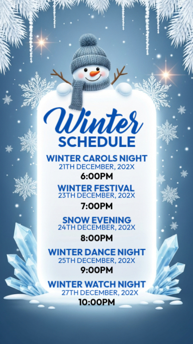 24.7K+ Plantillas De Programa Gratuitas | PosterMyWall