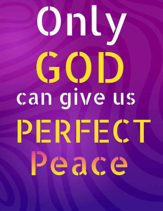 Blue Maximalist Words Of Wisdom Flyer (us Letter) Template | PosterMyWall