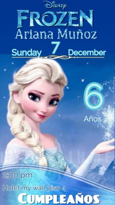 Copy of Blue Maximalista Birthday Party Niña Cumpleañ | PosterMyWall