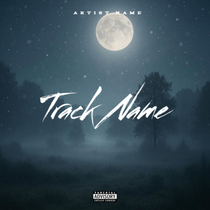 Blue Mixtape Album Cover Template | PosterMyWall