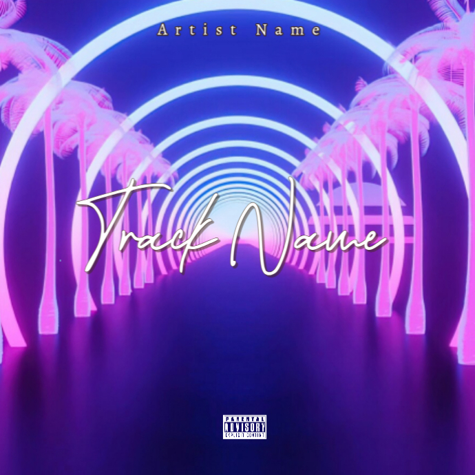 Blue Mixtape Album Cover Template | PosterMyWall