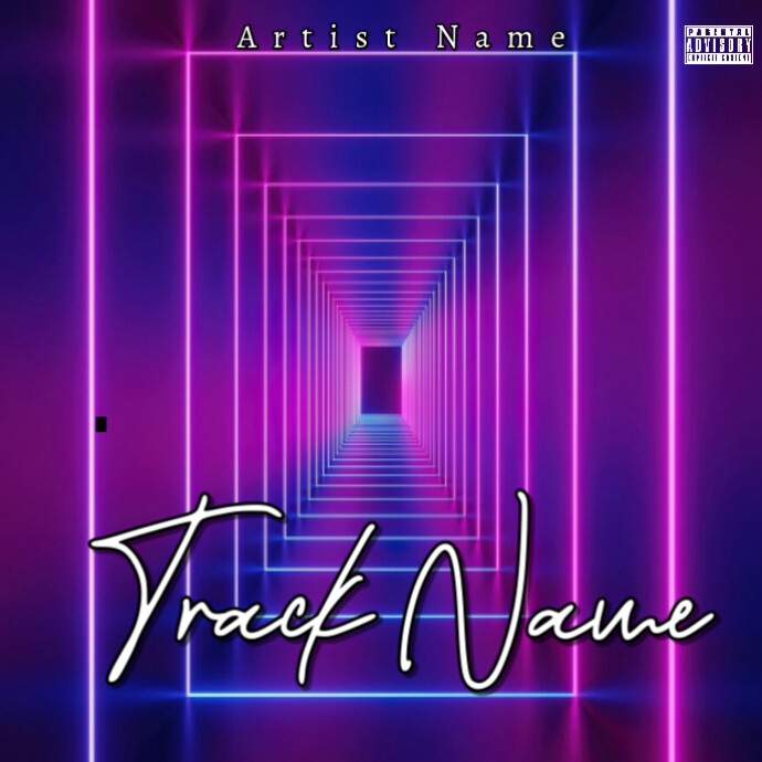 Copy of Blue Mixtape Album Cover | PosterMyWall