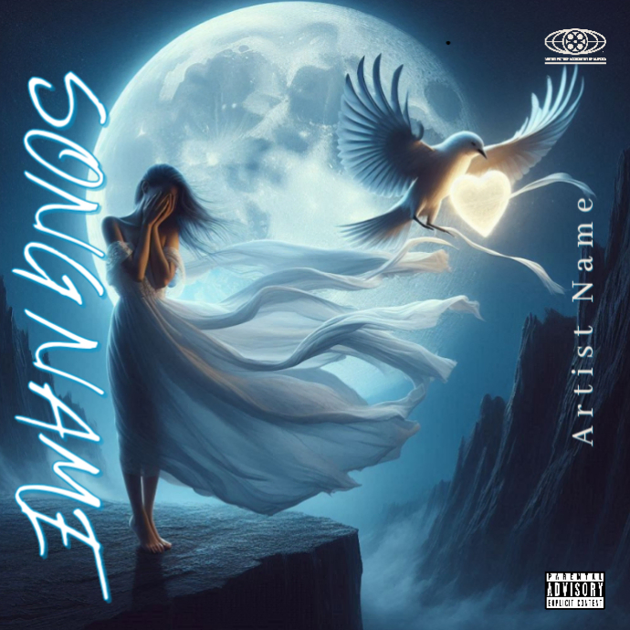 Copy of Blue Mixtape Album Cover | PosterMyWall