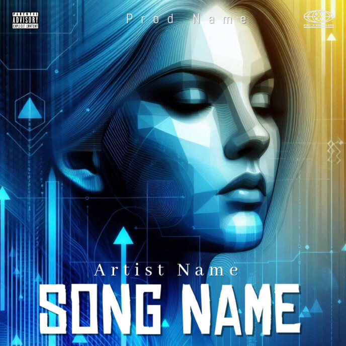Plantilla de Blue Mixtape Album Cover | PosterMyWall