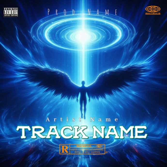 Blue Mixtape Album Cover Template | PosterMyWall