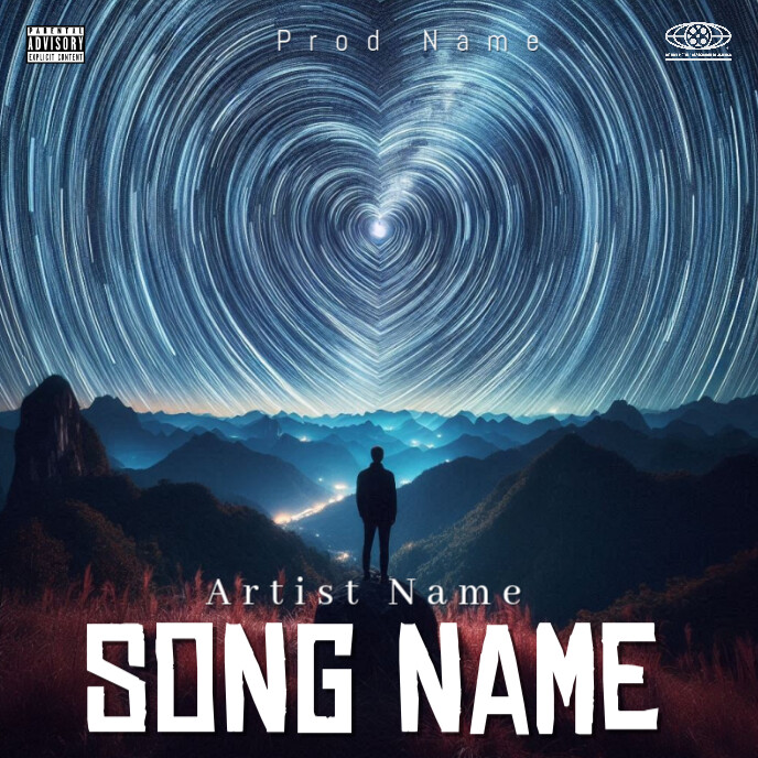 Copy of Blue Mixtape Album Cover | PosterMyWall