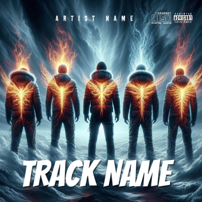 Blue Mixtape Album Cover Template | PosterMyWall