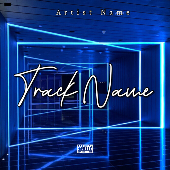 Copy of Blue Mixtape Album Cover | PosterMyWall