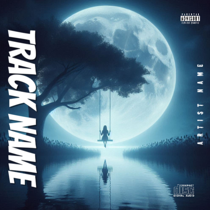 Blue Mixtape Album Cover Template | PosterMyWall