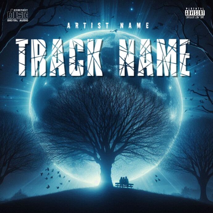 Copy of Blue Mixtape Album Cover | PosterMyWall