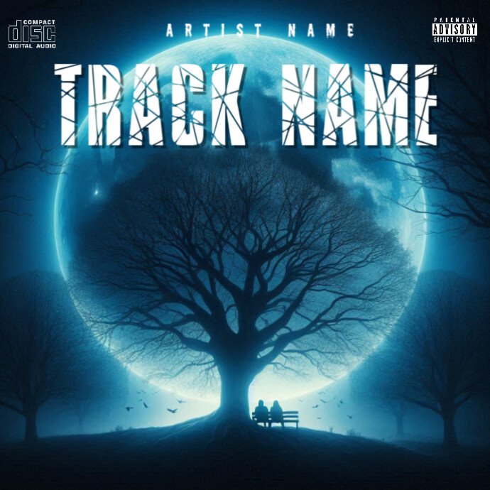 Blue Mixtape Album Cover Template | PosterMyWall