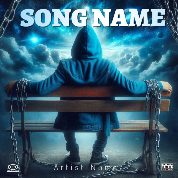 Copy of Blue Mixtape Album Cover | PosterMyWall