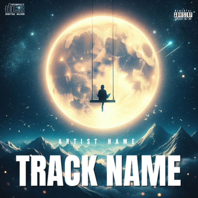 Blue Mixtape Album Cover Template | PosterMyWall