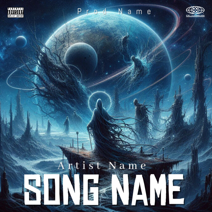 Copy of Blue Mixtape Album Cover | PosterMyWall