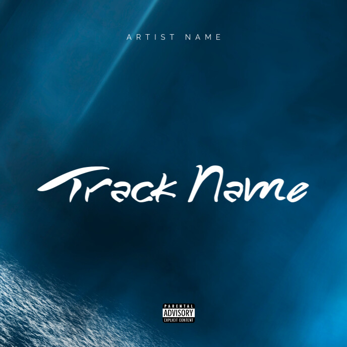 Copy of Blue Mixtape Cover Album Cover | PosterMyWall