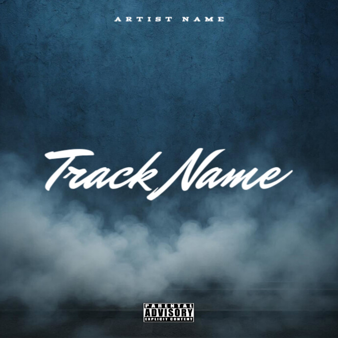 Copy of Blue Mixtape Cover Album Cover | PosterMyWall