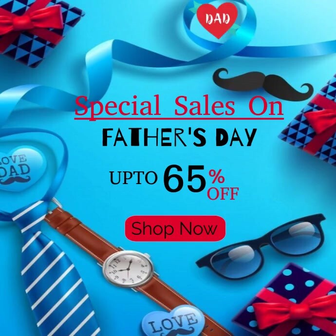 Blue Modern & Minimal Blue Instagram Post Template | PosterMyWall