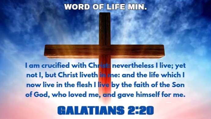 Blue Modern & Minimal Invitation To Jesus Christ Youtube Thumbnail ...