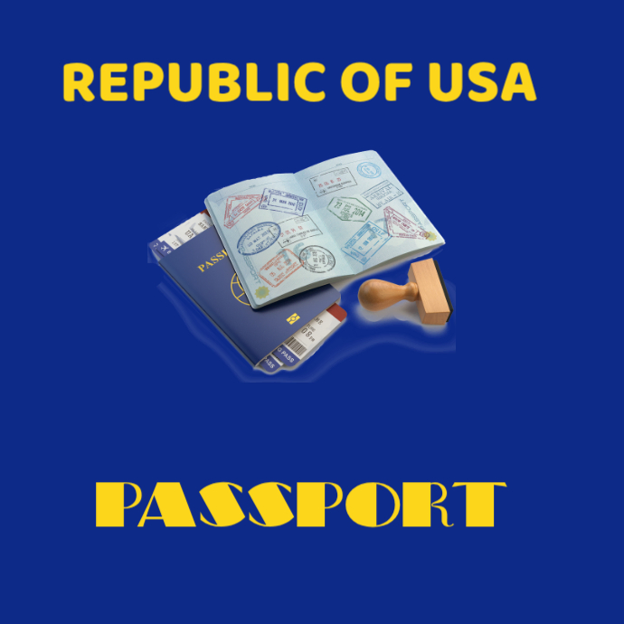 Blue Passport Logos Template | PosterMyWall