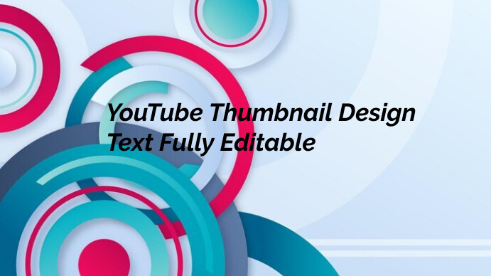 Copy of Blue Modern & Minimal Pink Youtube Thumbnail | PosterMyWall