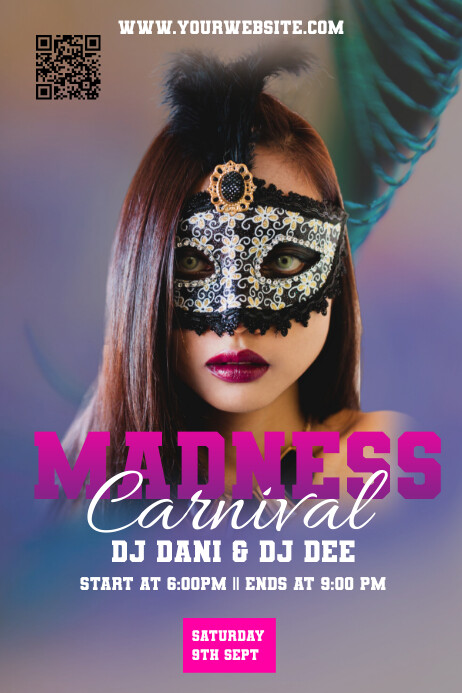 Blue Modern & Minimal Poster Template | PosterMyWall