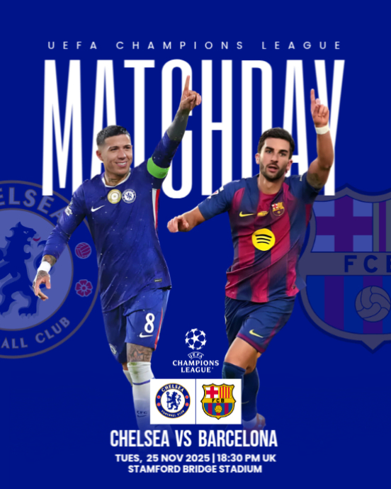 Blue Modern & Minimal Soccer Match Day Instagram Portrait Template ...