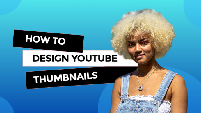 Blue Modern & Minimal Youtube Thumbnail Template | PosterMyWall