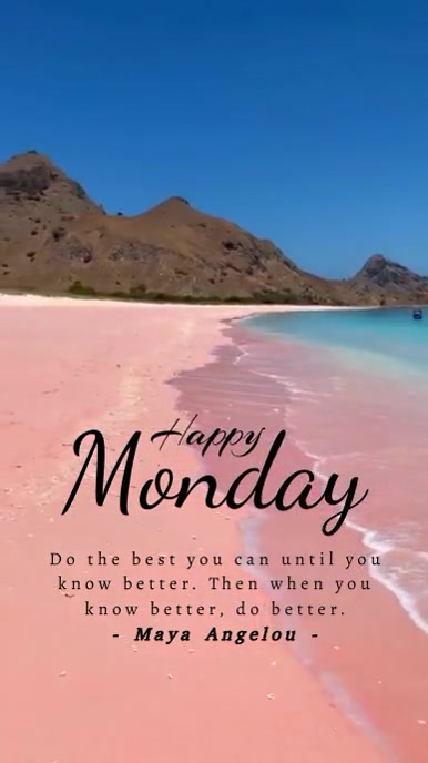 Plantilla de Blue Monday Quote Instagram Reel | PosterMyWall