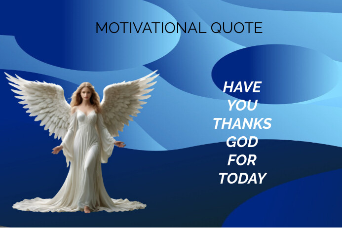 Blue Motivational Quote Poster Template | PosterMyWall