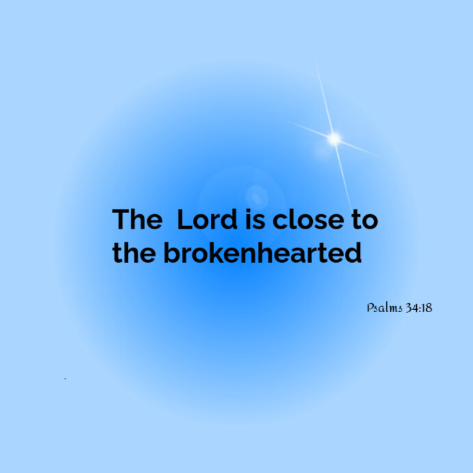 Blue Neon Christian Motivational Quotes Instagram Post Template ...