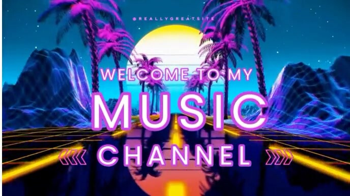 Copy of Blue Neon Neon Digital Display (16:9) | PosterMyWall