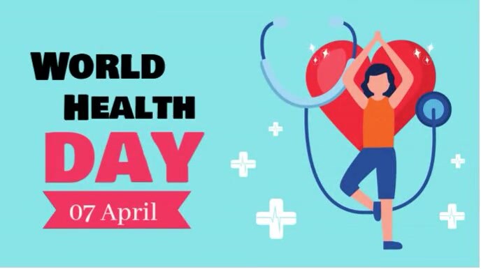 Copy of Blue Neon World Health Day Video Digital Display (16:9 ...