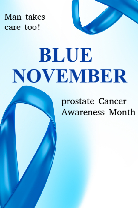 Blue November Awareness Month template 2025 | PosterMyWall