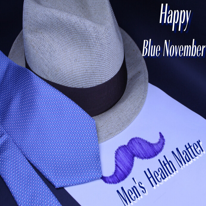 Copy of Blue November Instagram Post | PosterMyWall