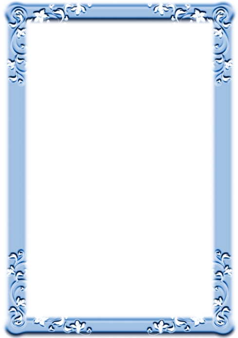 Copy of blue parttren border | PosterMyWall