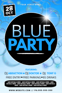 Water Party Poster Template | PosterMyWall