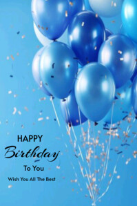 Birthday poster Template | PosterMyWall