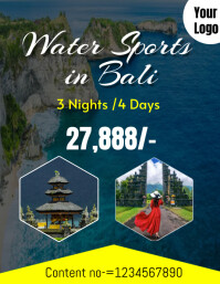 instagram bali flyer Template | PosterMyWall