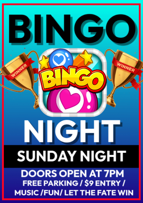 Plantilla de Blue Professional Bingo Night A2 | PosterMyWall
