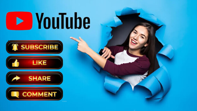 Plantilla de Blue Professional Blue Youtube Thumbnail | PosterMyWall