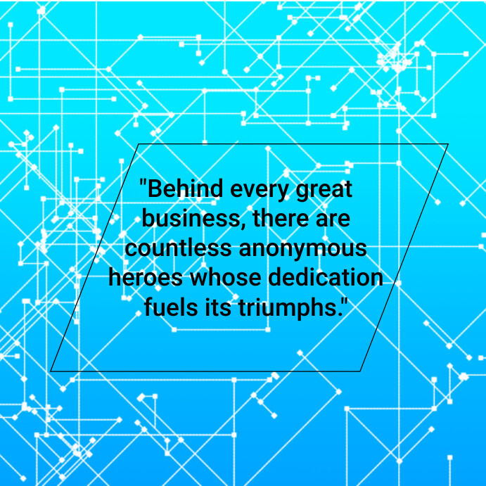 Blue Professional Business Quote Instagram Po Template | PosterMyWall